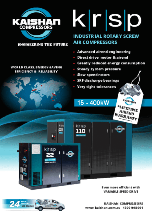 Kaishan Compact Rotary Screw Compressor | Kaishan Australia